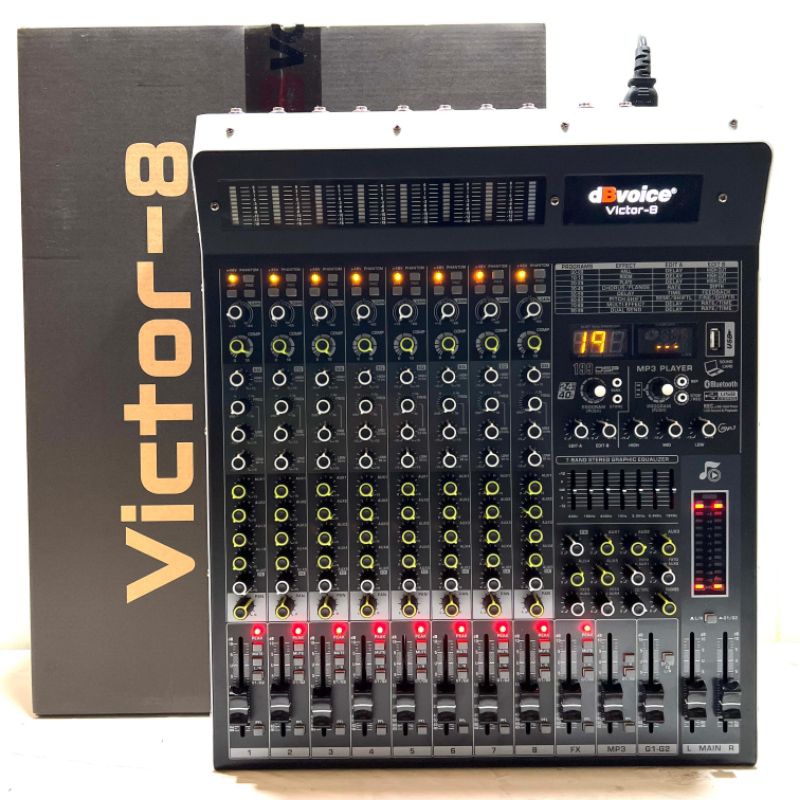 Jual Mixer db Voice Victor 8 Original 8 Channel dbvoice NewStar ...