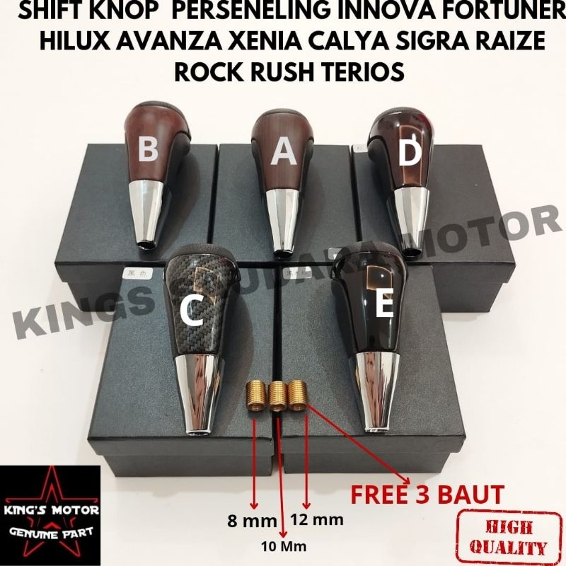 Jual Knop Persneling Innova Reborn Fortuner Vrz Hilux Avanza Xenia ...
