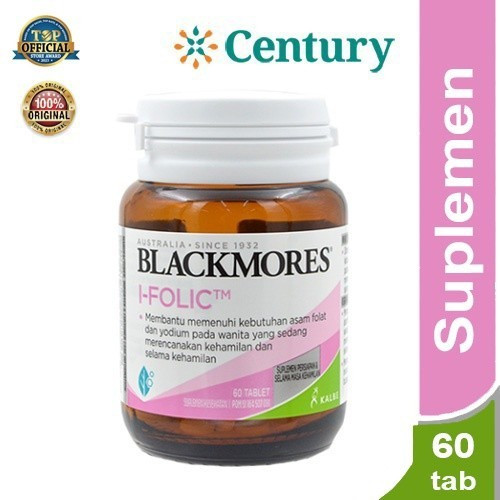 Jual Blackmores I-Folic Isi 60 Tablet | Shopee Indonesia