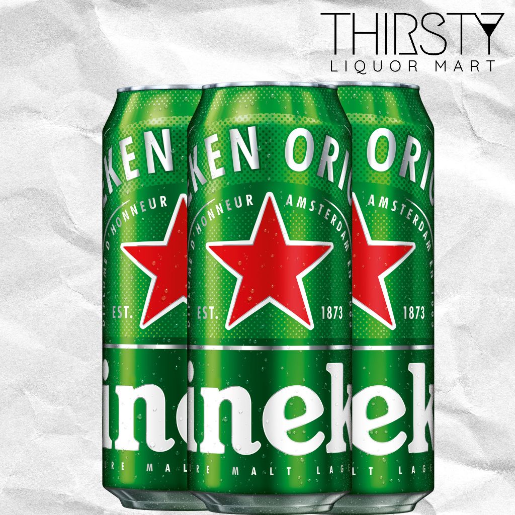 Jual Heineken Beer Can Bir 500ml - Paket 3 Kaleng | Shopee Indonesia