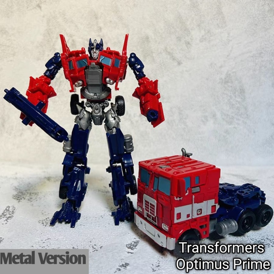 Jual Optimus Prime Deformation Robot Crazed Mecha Transform Robot ...