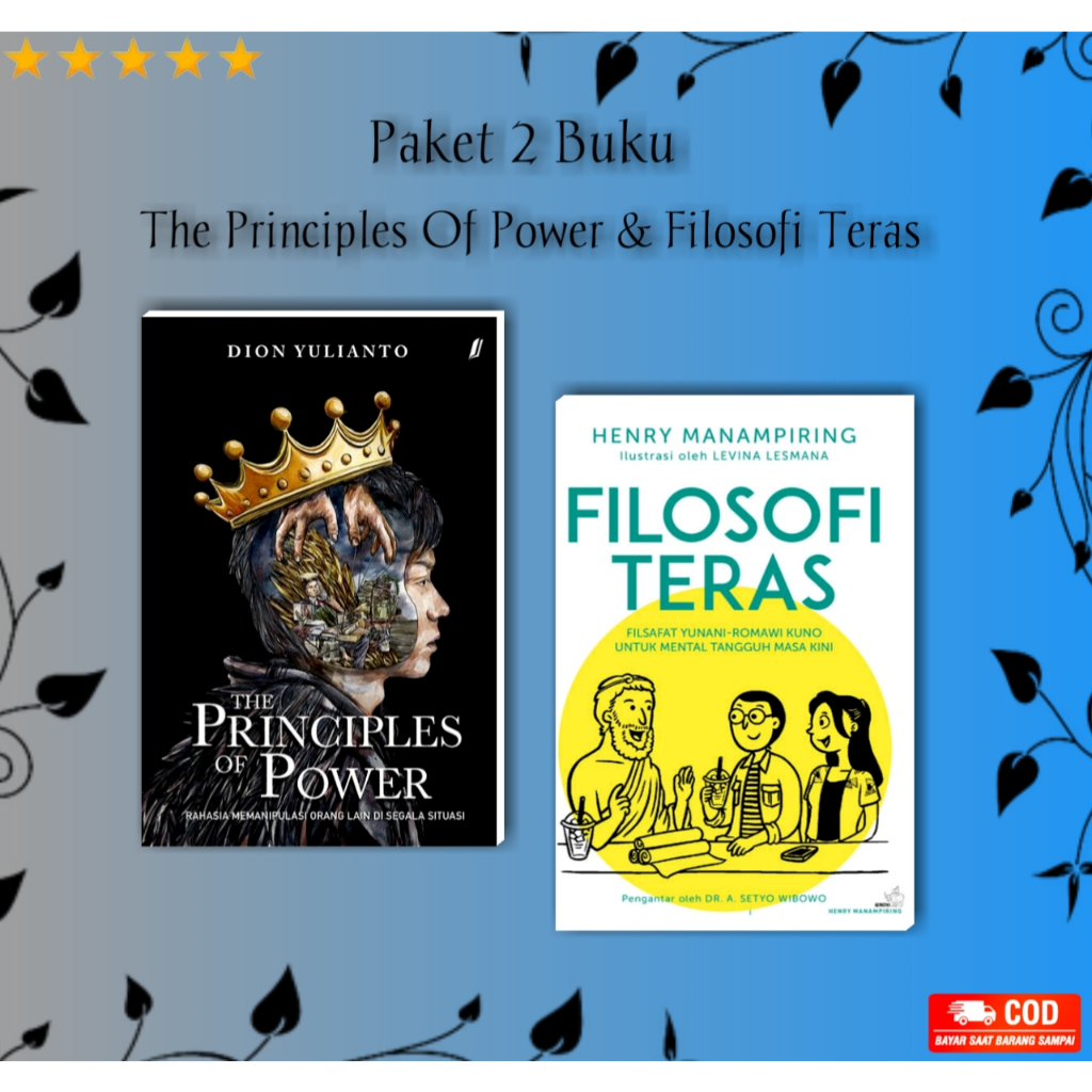 Jual Paket 2 Buku The Principles Of Power & Filosofi Teras / P N | Shopee Indonesia