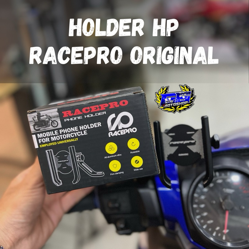 Jual Holder hp racepro original no kw | Shopee Indonesia