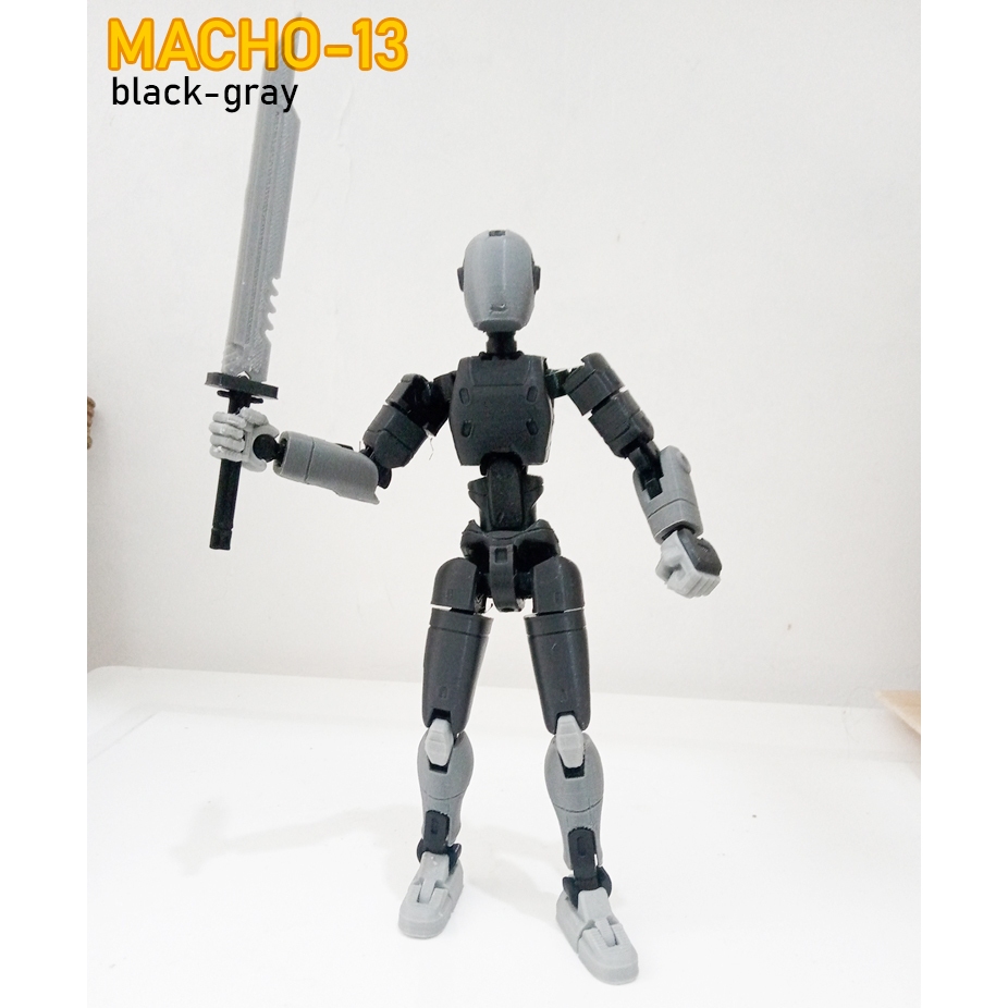 Jual Articulated 3D Printed Statue - Action Figure Manekin 3D - Movable ...