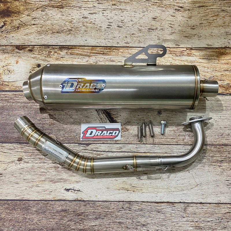 Jual Knalpot Draco stainlles copy cms dm 38 VARIO NMAX AEROX VARIO160 ...