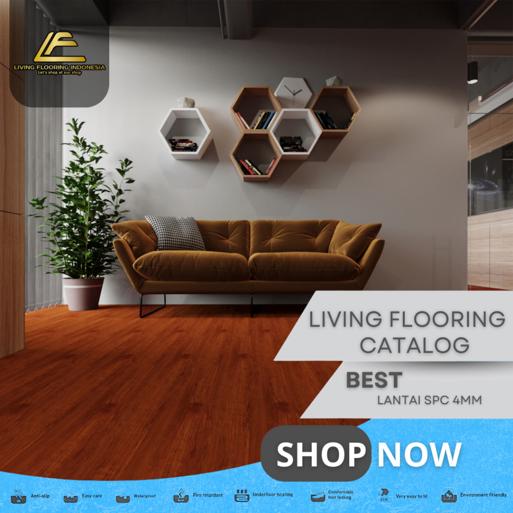 Jual Lantai SPC Neofloor 4mm | Lantai Vinyl Motif Kayu | Shopee Indonesia