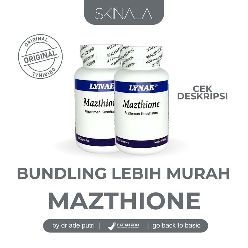 Jual LYNAE MAZTHIONE GLUTATHIONE 60 | Shopee Indonesia