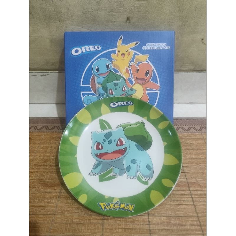 Jual Piring Oreo Pokemon Bulbasaur Piring keramik | Shopee Indonesia