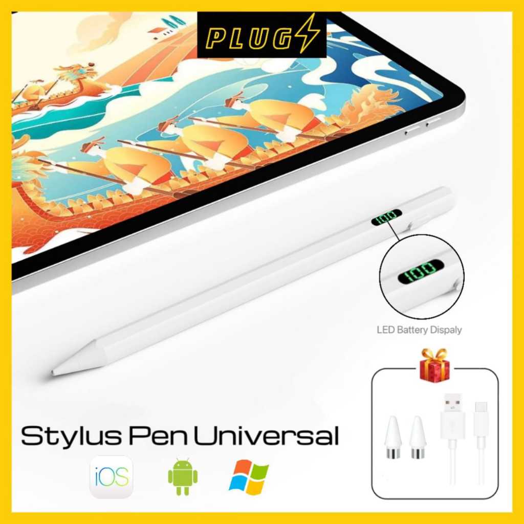 Jual [COD] PLUGS Stylus Pen Universal Stylus Pen for Android iOS ...