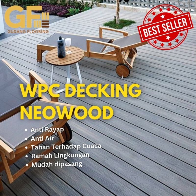 Jual DECKING WPC OUTDOOR NEOWOOD / LANTAI KOLAM / DECKING MOTIF KAYU ...