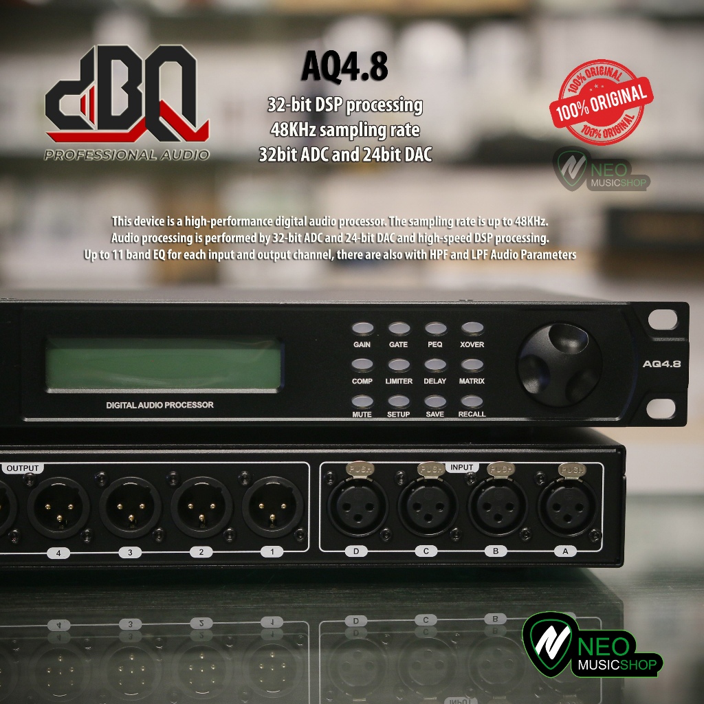 Jual DLMS DBQ AQ4.8 High-Performance Digital Loudspeaker Management ...