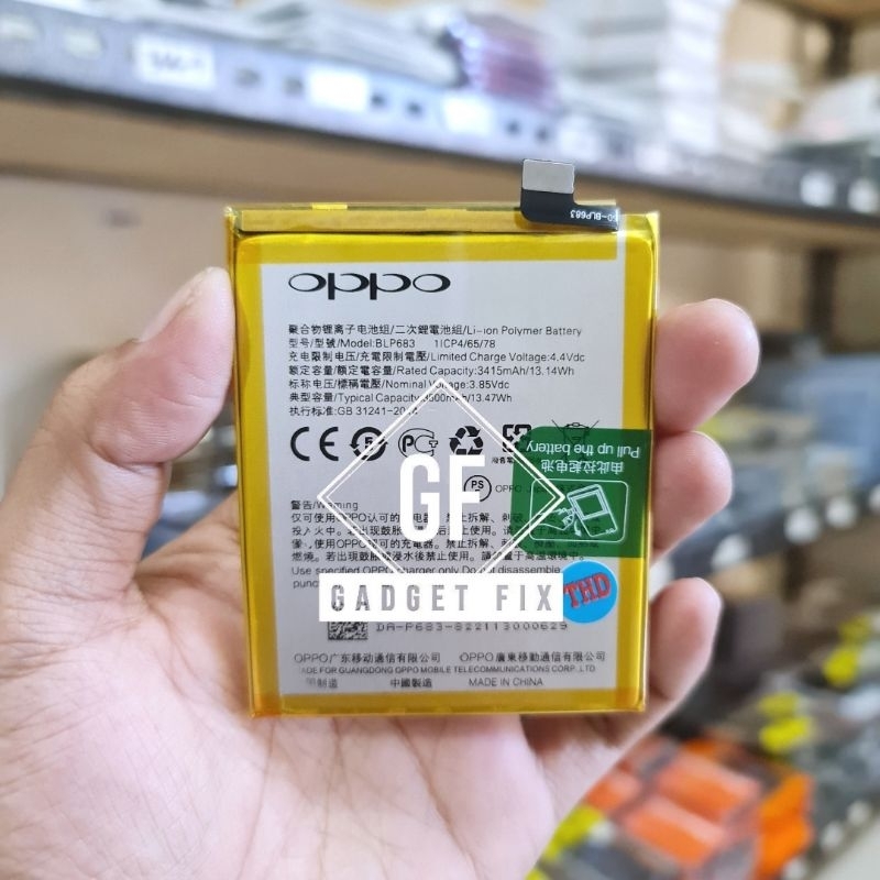 Jual Baterai Batre Oppo BLP683 Original HP Oppo F9 / F9 Pro CPH1823 ...