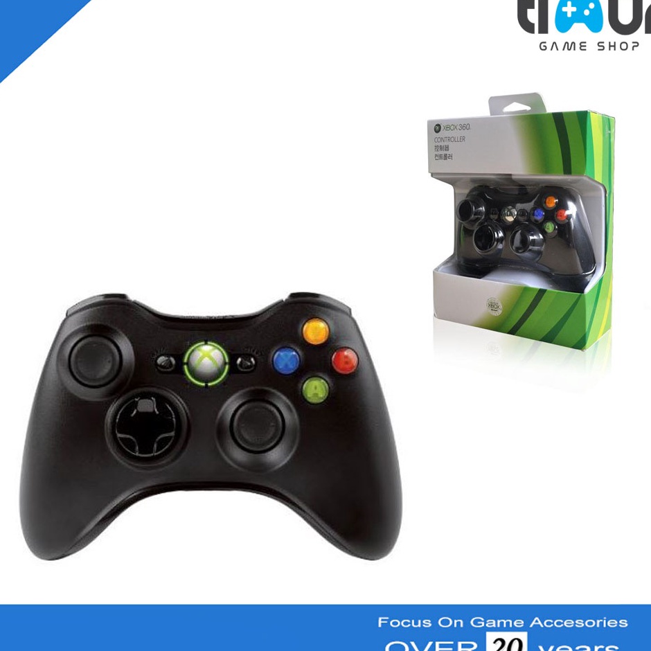 Jual Stik Stick Controller Gamepad Xbox 36 PC Original Wireless Hitam ...