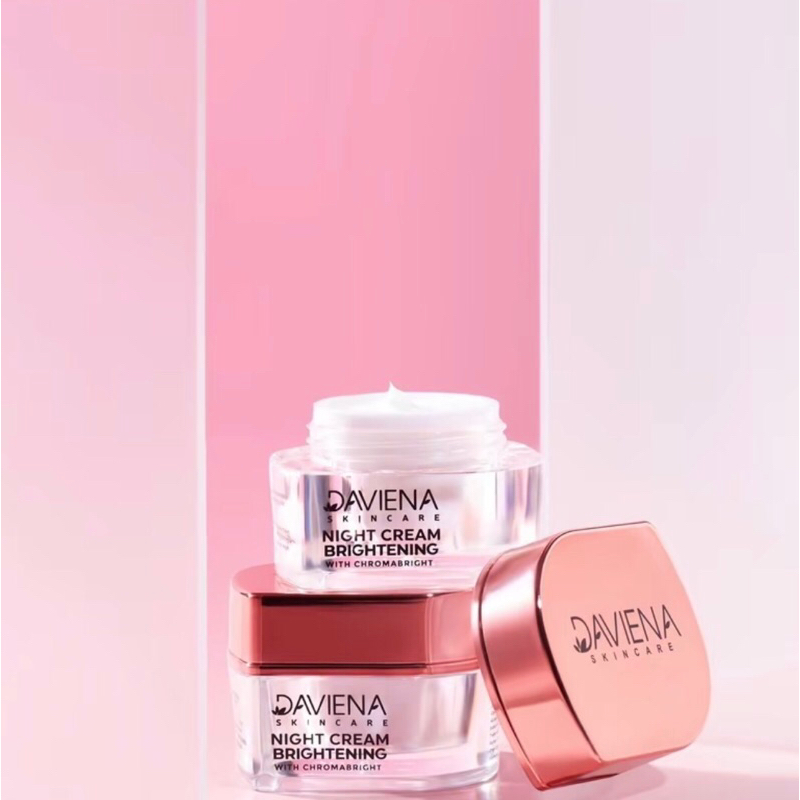 Jual DAVIENA SKINCARE GLOWING NIGHT CREAM (10g) | DAVIENA SUMATERA ...