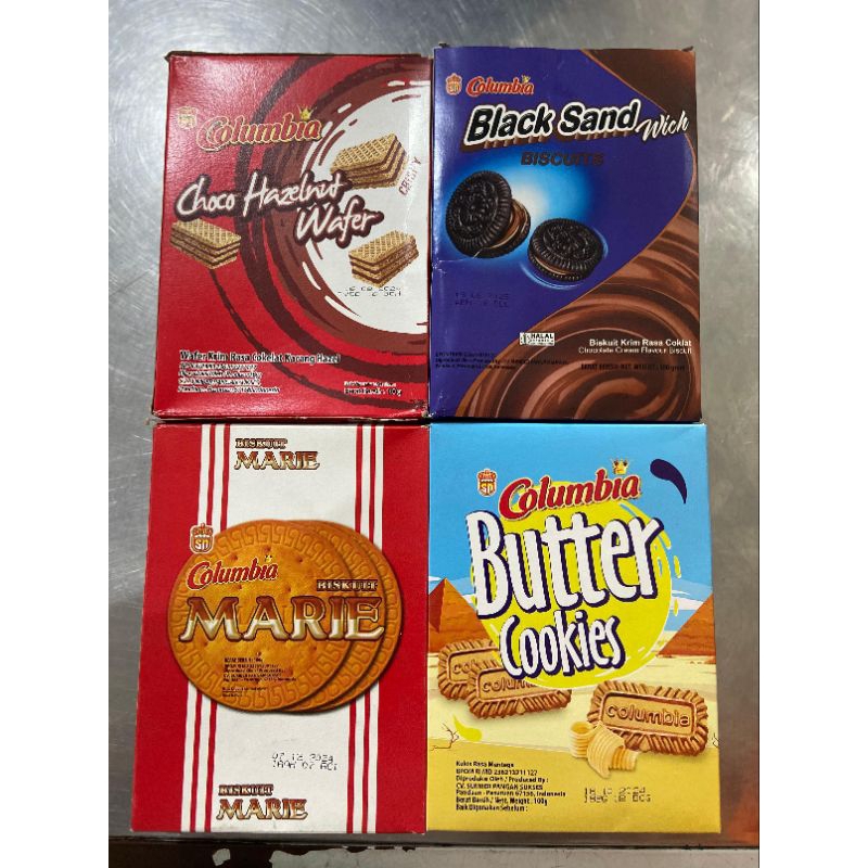 Jual Columbia Wafer Box / Biskuit box 100gr | Shopee Indonesia
