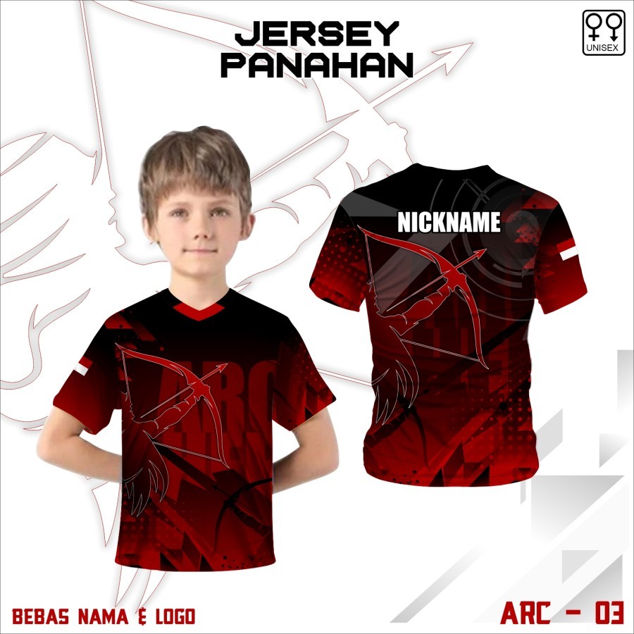 Jual Jersey anak kaos olahraga panahan baju archery | Shopee Indonesia