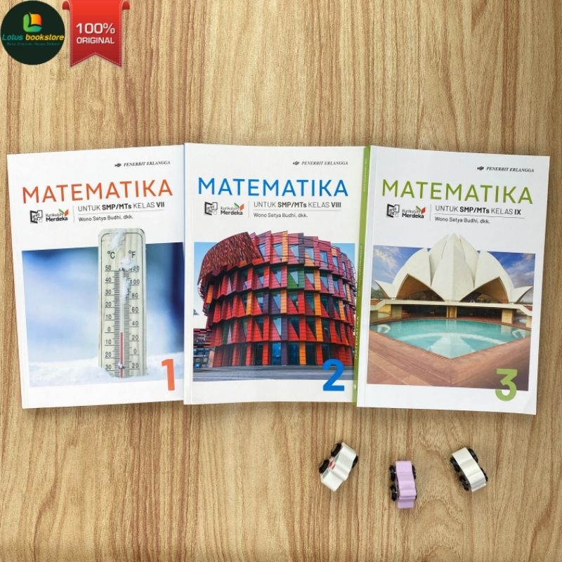 Jual Matematika SMP MTs Kelas 7 8 9 - Kurikulum Merdeka - Penerbit Erlangga - Buku Original ...