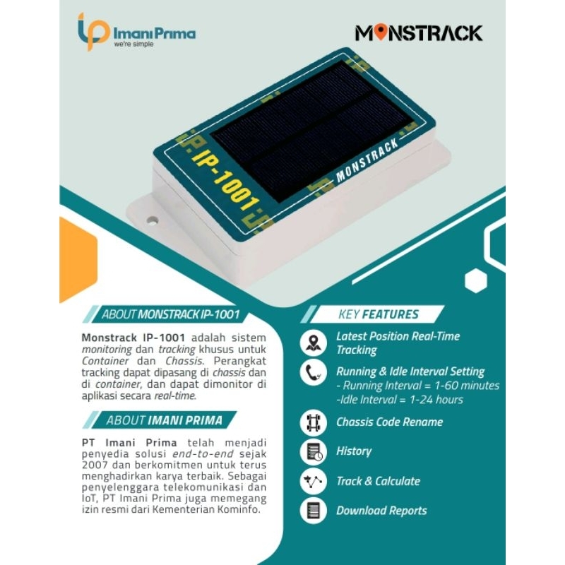 Jual Alat Tracking+Solar Panel, Tracker IP1001 | Shopee Indonesia