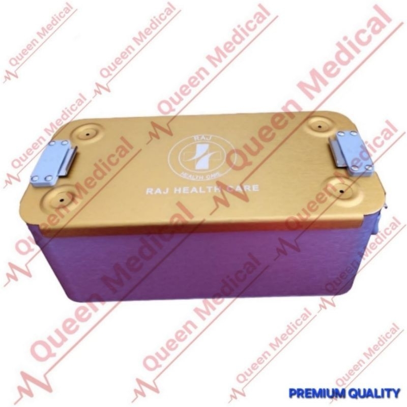 Jual Premium Instrument Tray Bak Instrumen with Lock (Without Hole ...