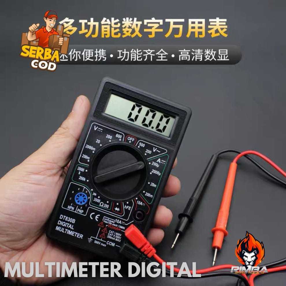 Jual Multimeter Multitester Avometer Multi tester/Multi meter Digital ...