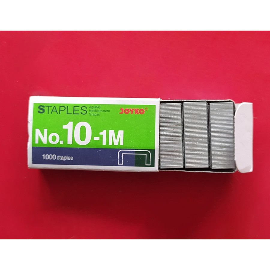 Jual Isi Staples Kecil No. 10 Refill Steples Stapler Isi Hekter isi ...
