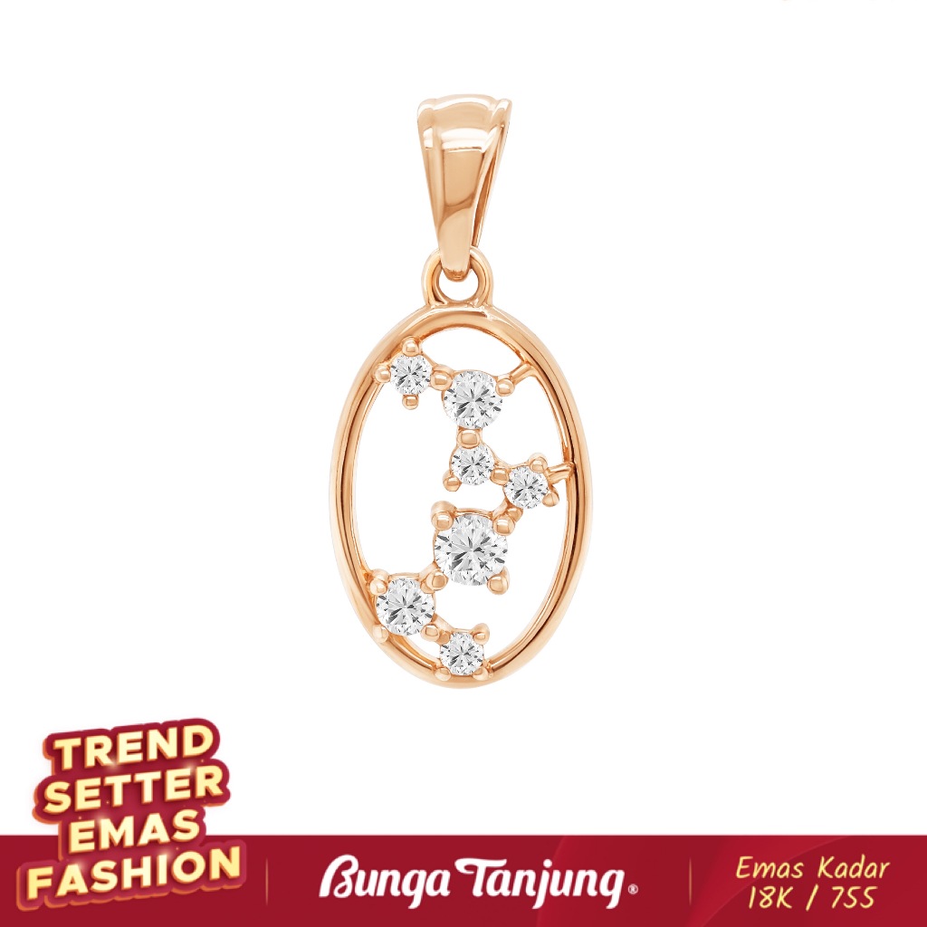 Jual INTERSTELLAR SERIES LIONTIN - SDW GOLD - EMAS 18K - BUNGA TANJUNG ...