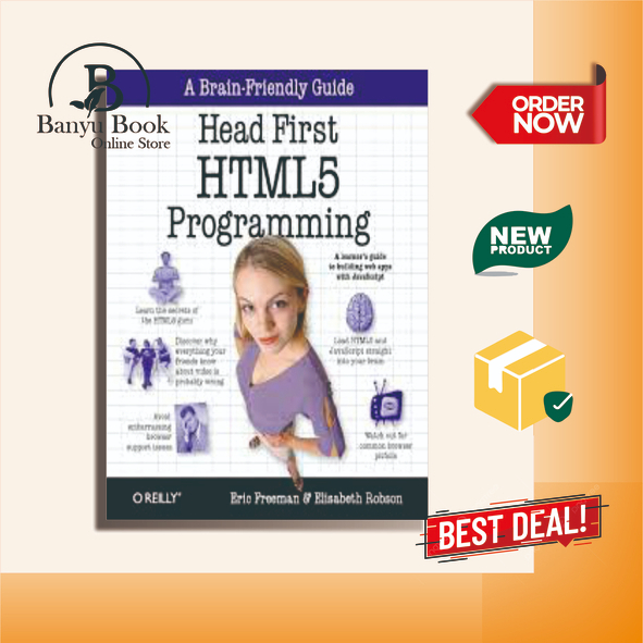Jual Head First Html5 Programming Building Web Apps With Javascript Head First Eric T 0435