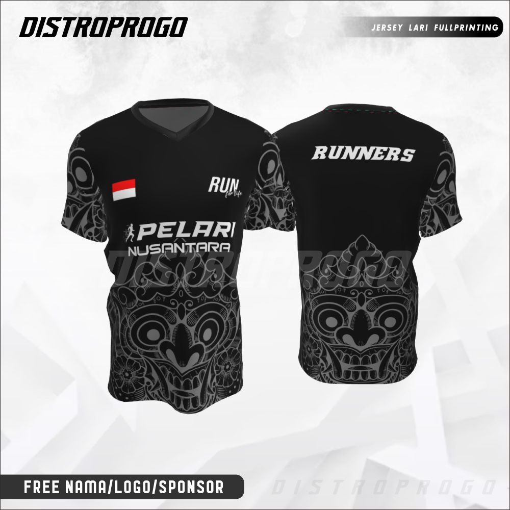 Jual Jersey Batik Baju Pelari Nusantara 178 - Custom Fullprint Dryfit ...