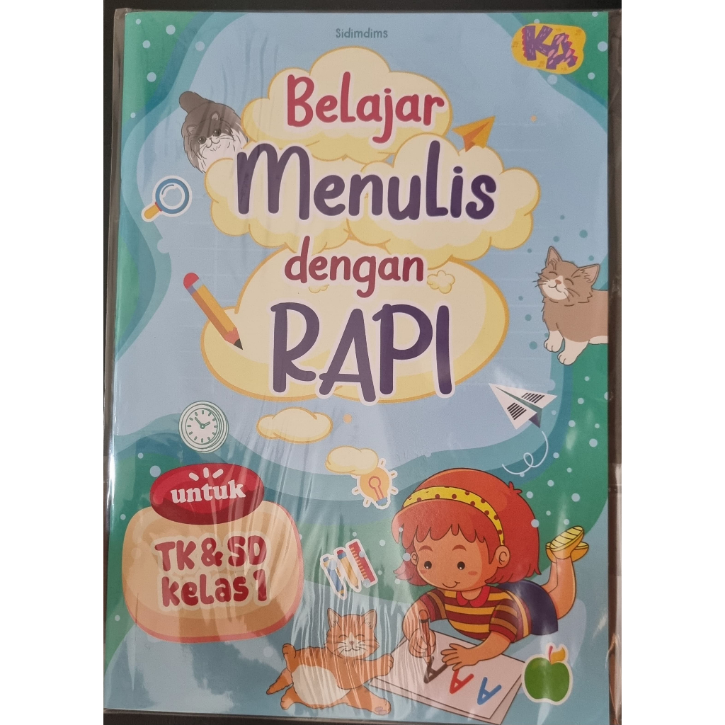 Jual Buku Anak Belajar Menulis Dengan Rapi untuk TK & SD Kelas 1 ...