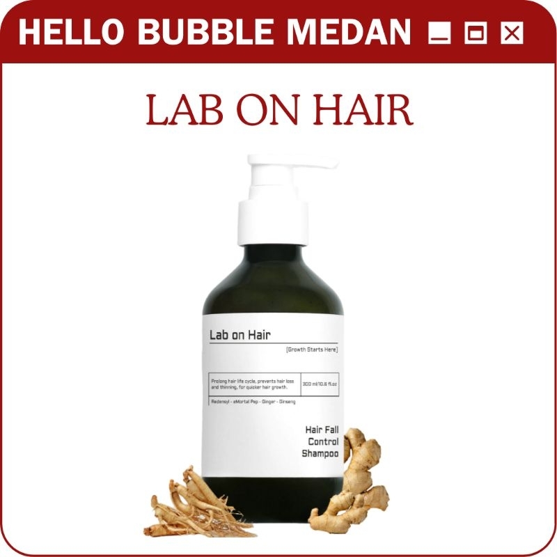 Jual [READY STOCK] LAB ON HAIR Anti Hair Fall Shampoo with Redensyl ...