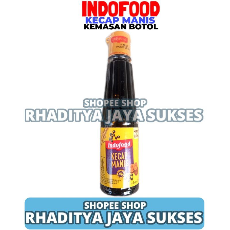 Jual Indofood Kecap Manis Kemasan Botol 135 ML | Shopee Indonesia