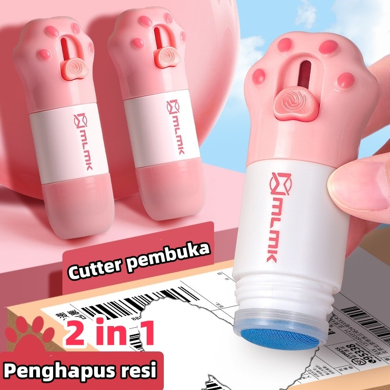 Jual 2 in 1 Cutter pembuka paket Penghilang informasi resi 20 ml 10ml ...