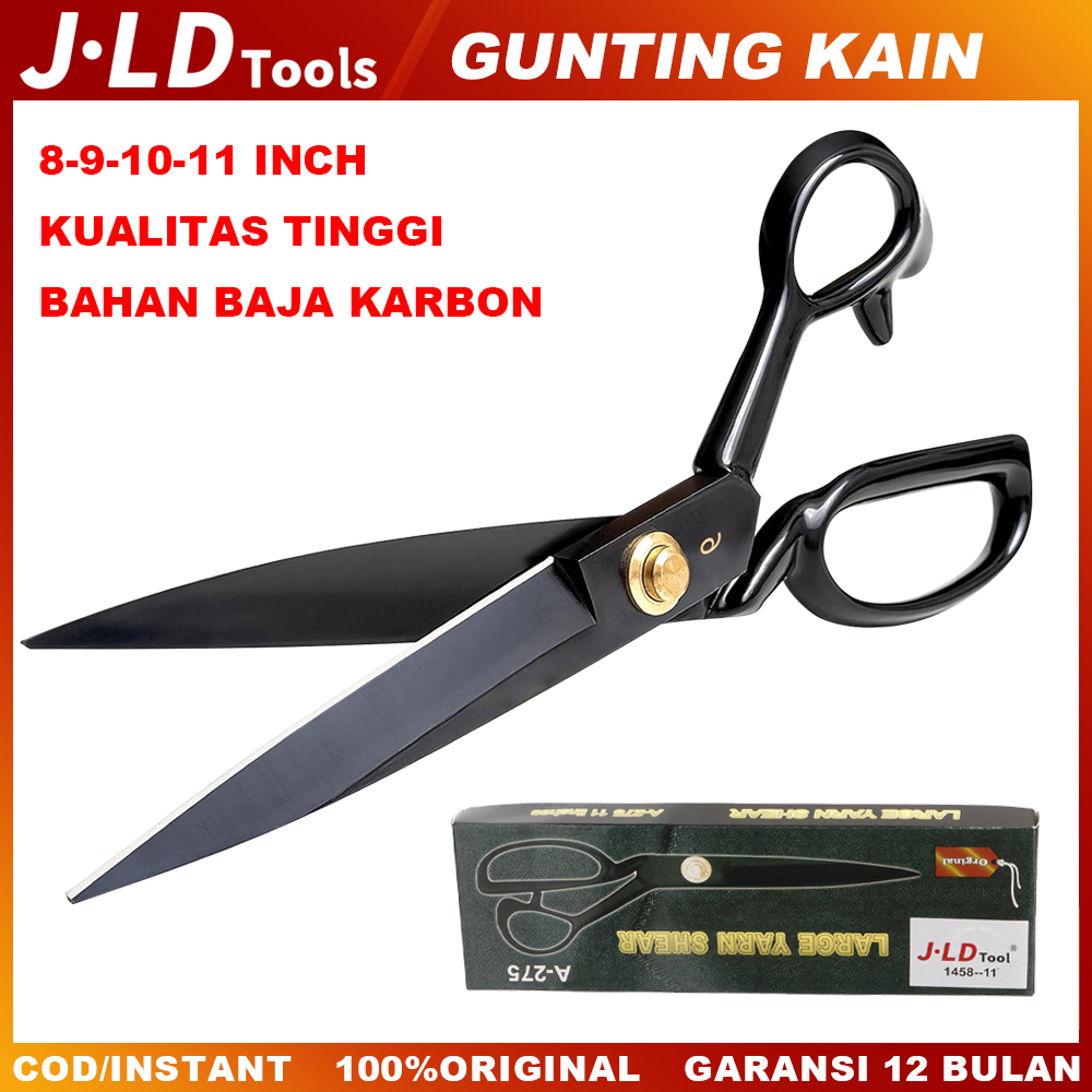 Jual JLD 8-11'' Gunting kain Gunting Potong Bahan Kain super tajam ori ...