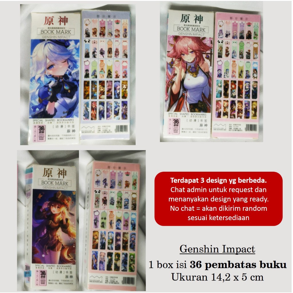 Jual [PER BOX] Pembatas Buku / Paper Bookmark Special Shaped Series 36 ...