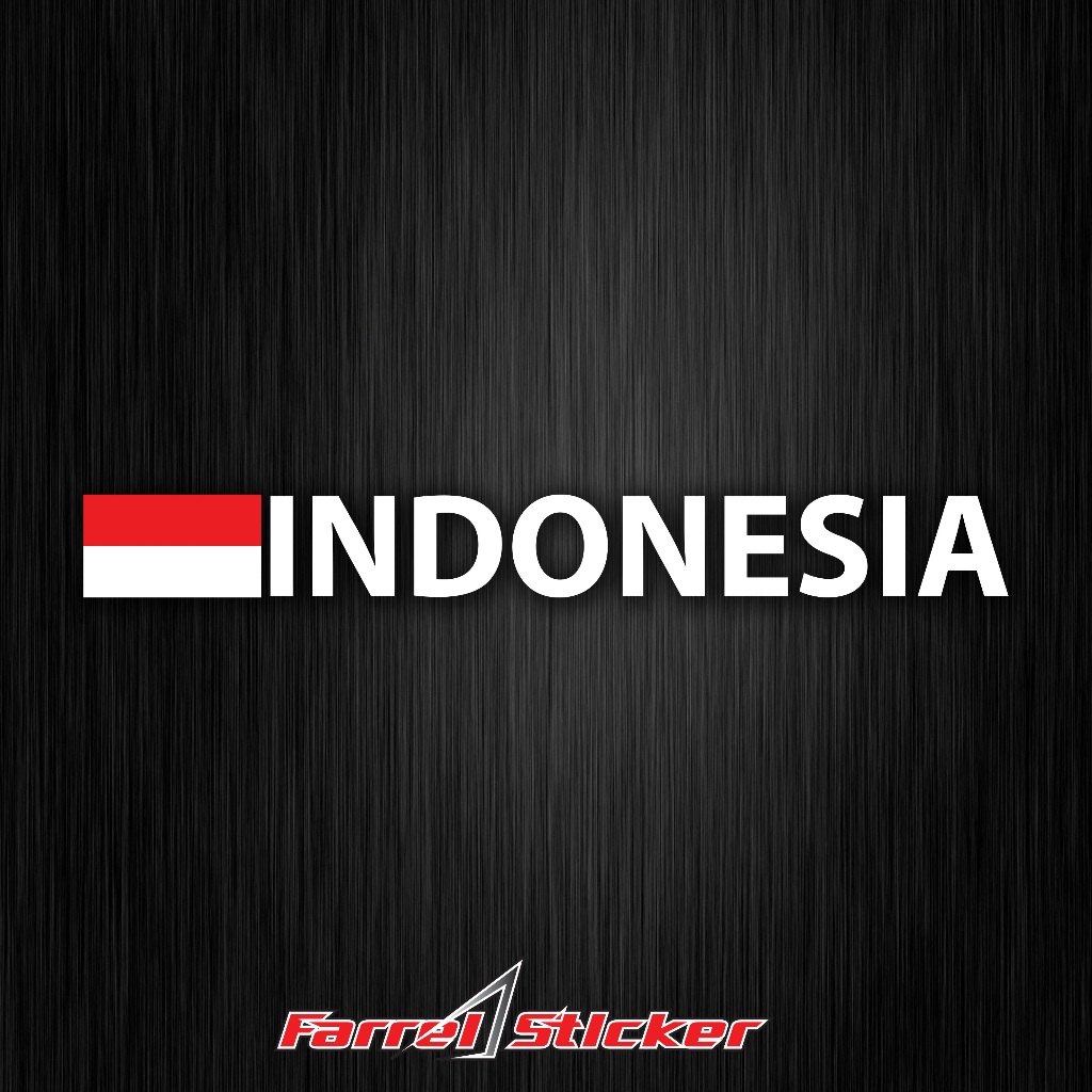 Jual Stiker sticker Indonesia kecil 9 cm | Shopee Indonesia