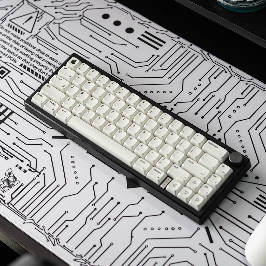 Jual Keycaps Keyboard Mechanical English Root Apple Mac Keycap White ...