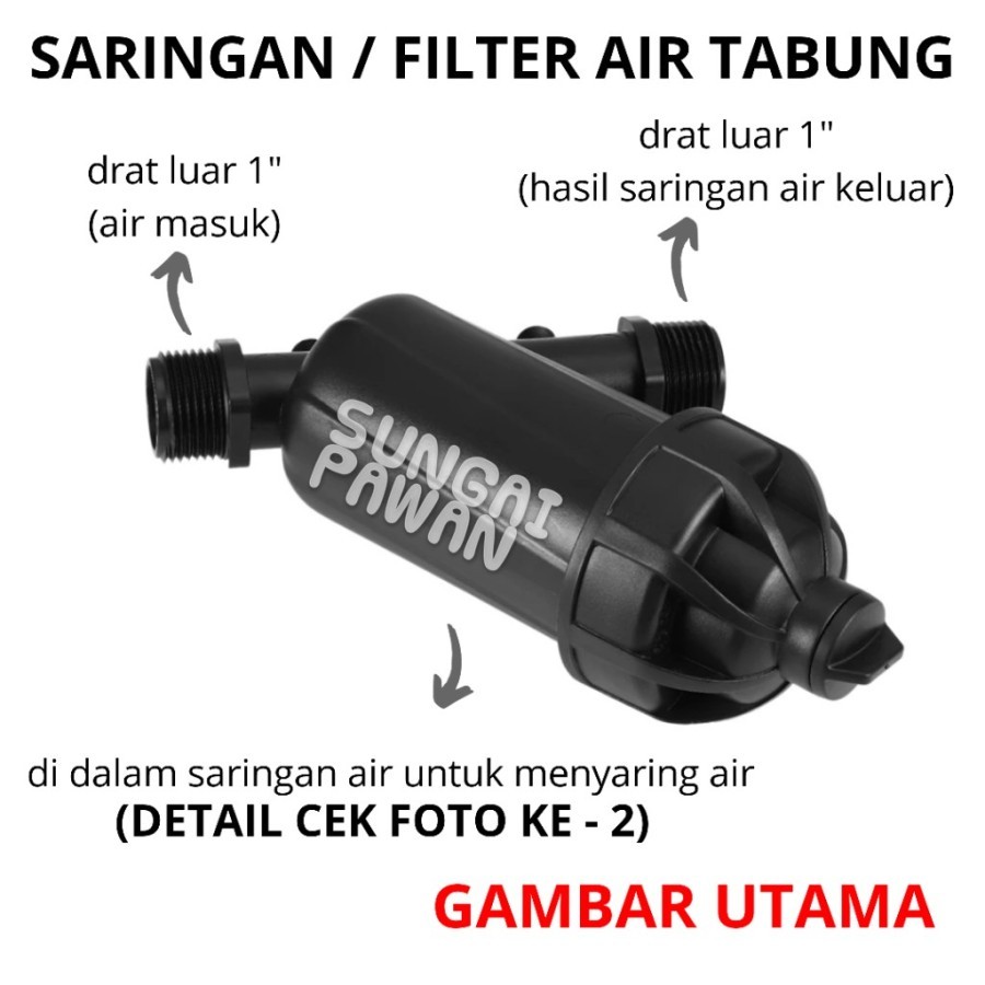 Jual Tabung water filter penyaring saringan saring air drat luar 1 ...