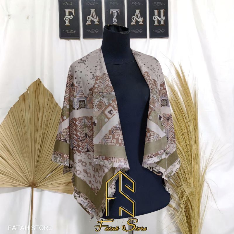 Jual outer scarf batwing / outer scarf model kelalawar Cardigan wanita ...