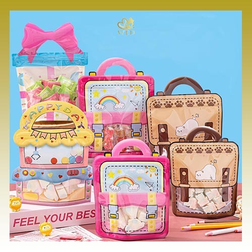 Jual WED Zip Kantong Ulang Tahun / Goodiebag Plastik Bermacam Karakter ...