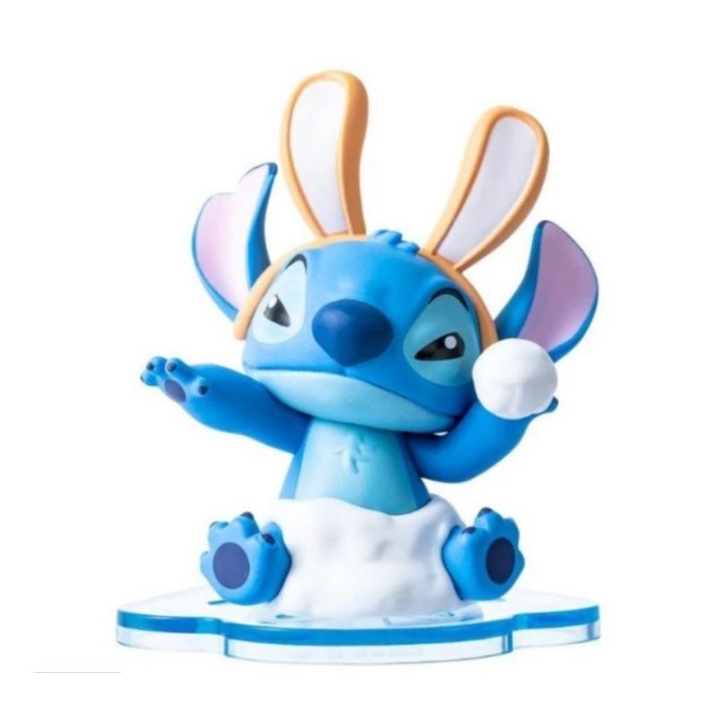 Jual Lilo Stitch Winter Bunny Story - Snowball Fight Open Box Confirm ...