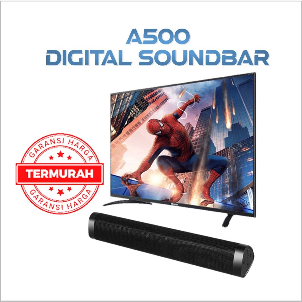 Jual A500 Sound Bar Bluetooth Speaker, Stereo untuk Handphone TV Komputer, bisa putar Flash Disk ...