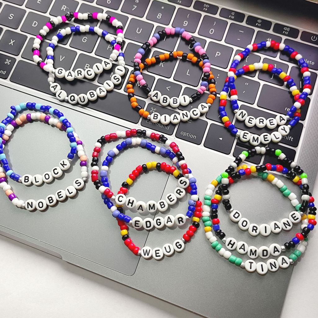 Jual (2) 2024 F1A - Formula 1 Academy - Beads Bracelet / Gelang ...