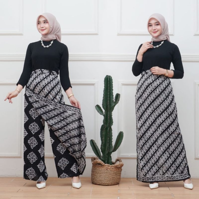 Jual ROK KULOT CELANA BATIK SENO PREMIUM NATURAL STYLE | Shopee Indonesia