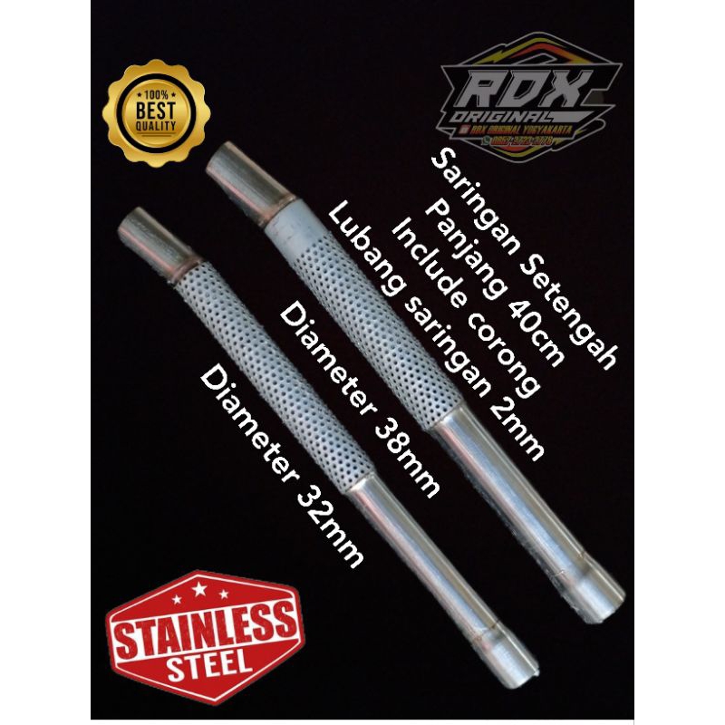 Jual Saringan Knalpot copy CMS TZM MDM SARTENG bahan stenlis anti karat ...
