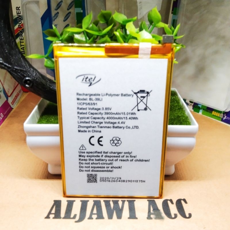 Jual Baterai Batre Battery HP ITEL VISION 1 / VISION 1 Pro / Vision 2 L6005 P36 Play L6501 L6502 ...