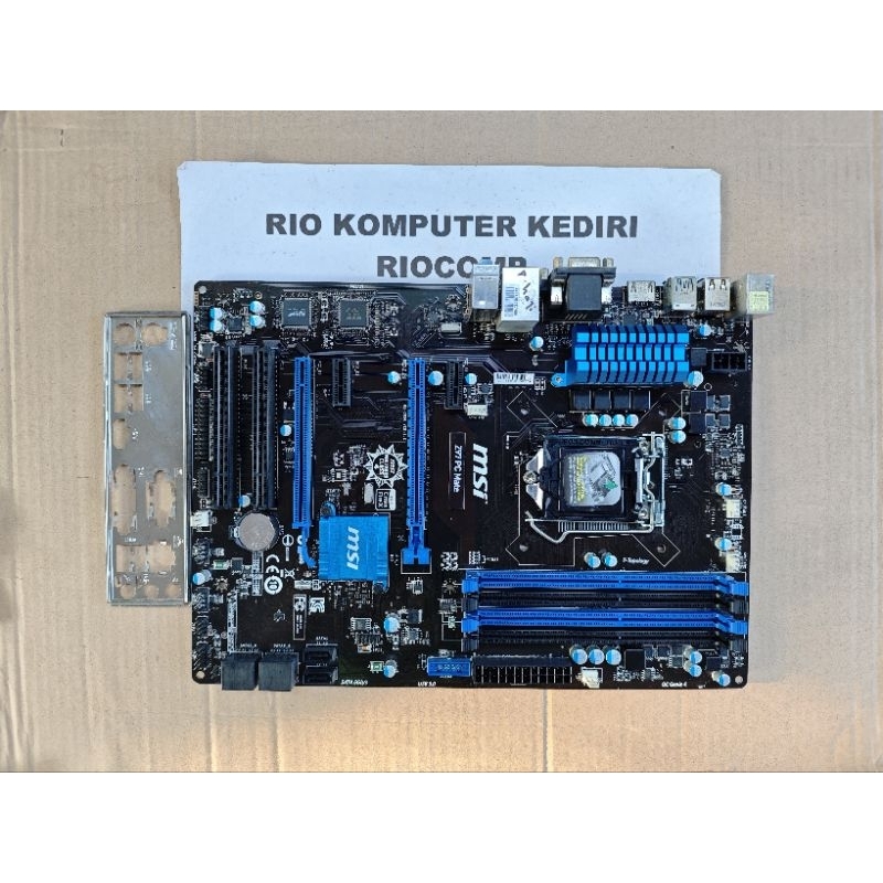 Jual motherboard msi z97 pc mate chipset intel z97 lga 1150 haswel ...