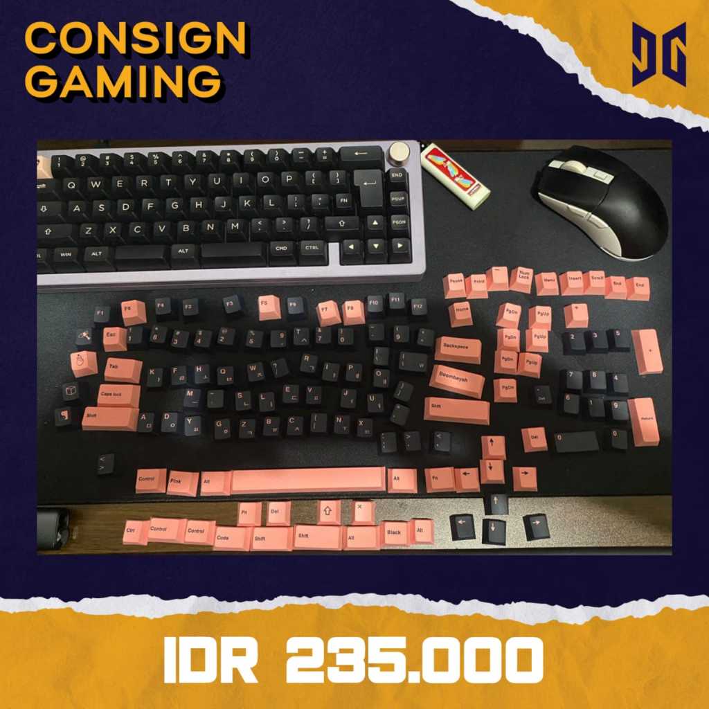 Jual BLACK PINK KEYCAPS CHERRY PROFILE ( CODE : OT666.10 ) | Shopee ...