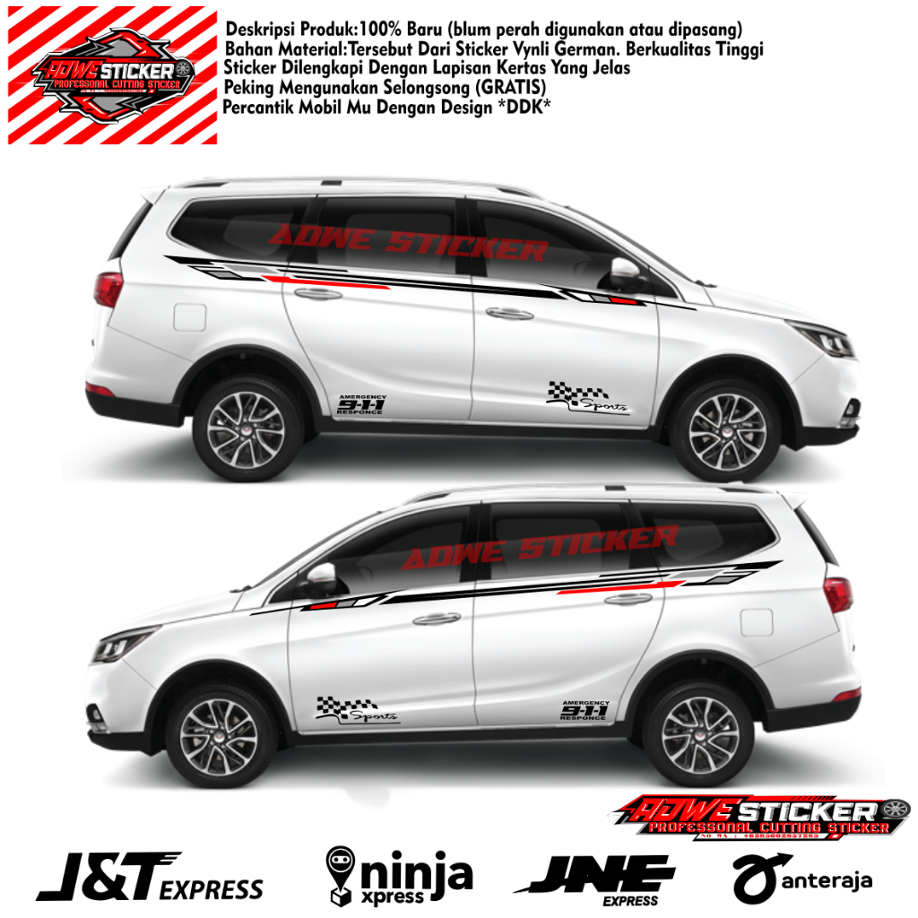 Jual best sticker mobil wuling almaz confero cortez ct confero s stiker ...