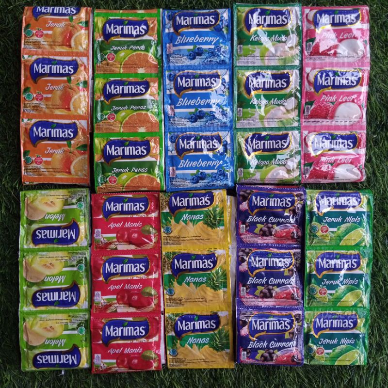 Jual 100 Sachet Marimas Minuman Serbuk Aneka Rasa | Shopee Indonesia