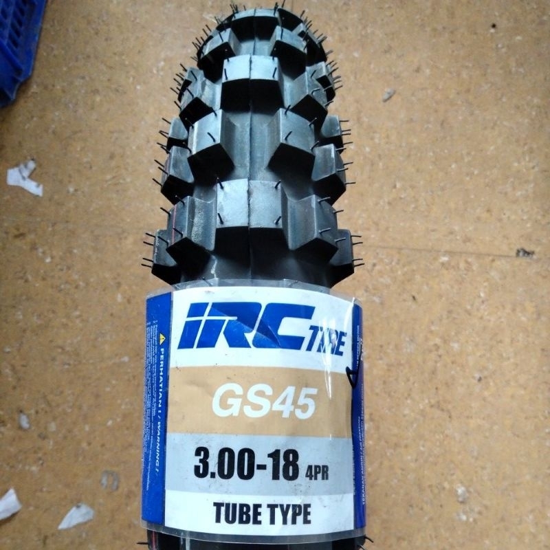 Jual BAN TRAIL 300 RING 18 IRC GS45 3.00-18 GS 45 Ban IRC Luar Motor ...